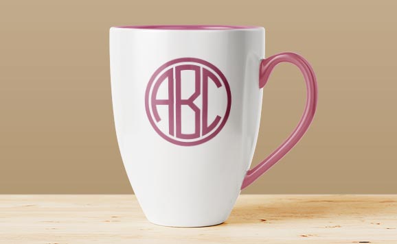 Circular Monogram Font By MonogramBros